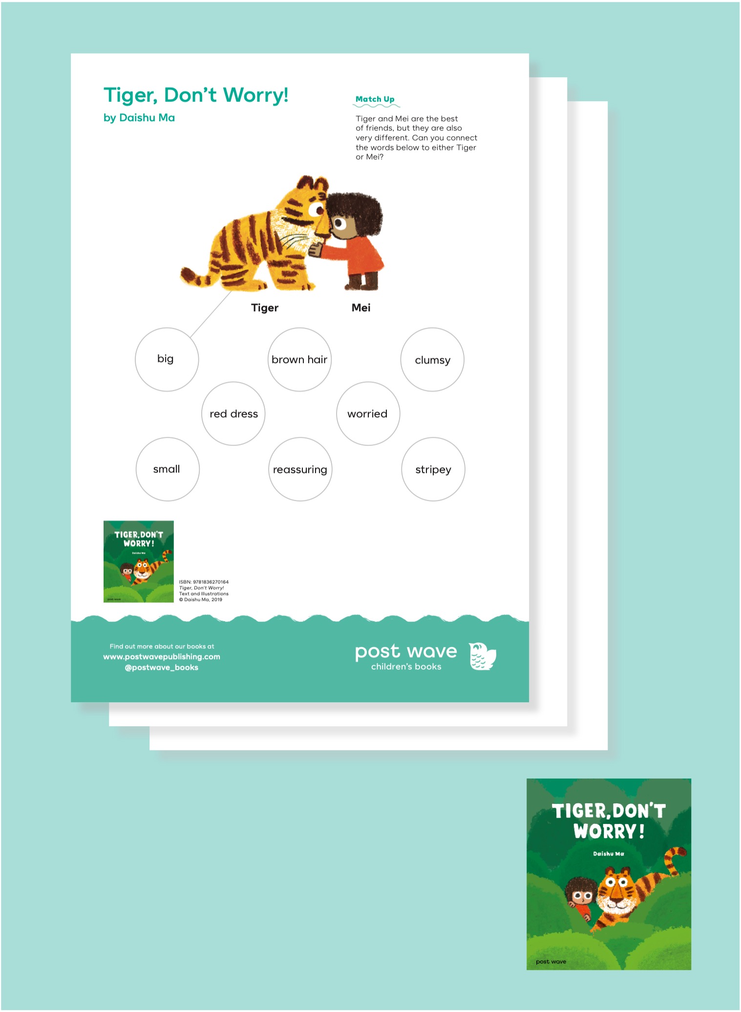 Tiger, Don't Worry! | Post Wave Children's Books - UK