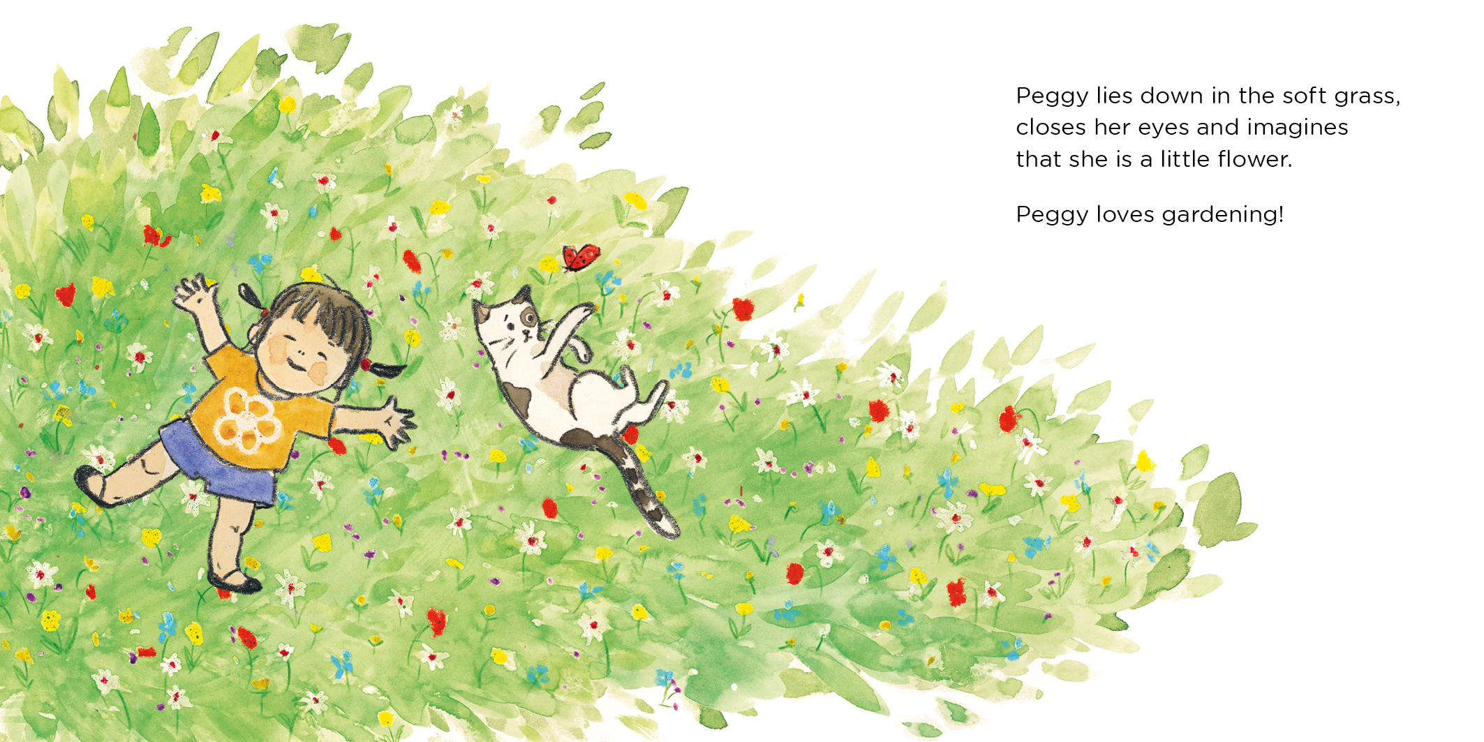 Peggy Goes Gardening | Post Wave Children's Books - UK